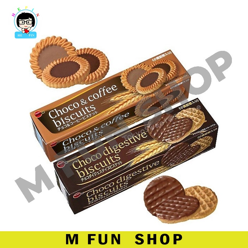 ** Japan Snack * Bourbon Chocolate & Coffee/Digestive Biscuits Coffee/Whole Wheat Cookies 108G ...