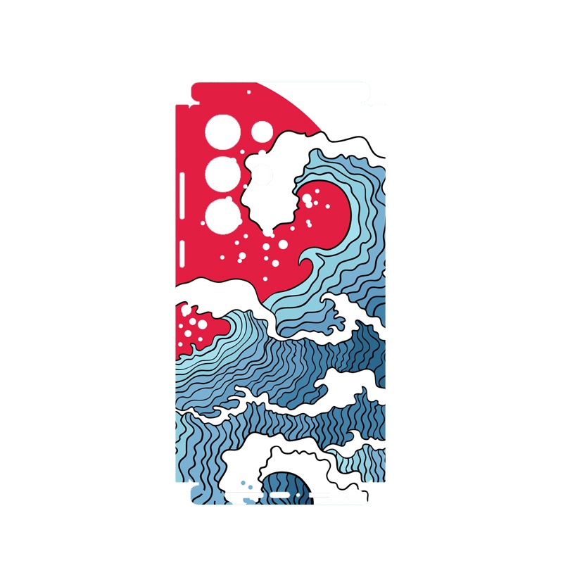 3D Colorful Cute Pattern Matte Skin Film Full Body Phone Sticker For ...