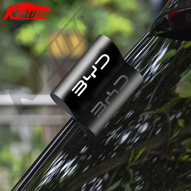 NEW BYD Car Sticker Wash Label Style Trunk Door Decals PVC Auto ...