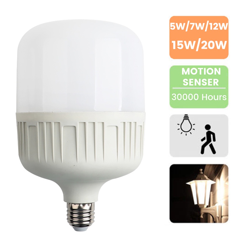 Automatic Motion Sensor 220V Outdoor LED Lights 10W/15W Led sound and ...