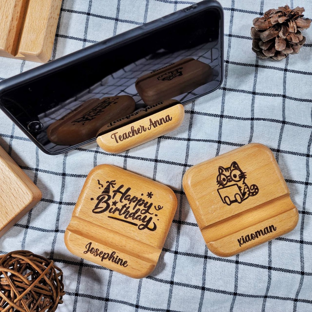 Personalised handphone stand Customised phone holder | Farewell Gifts ...