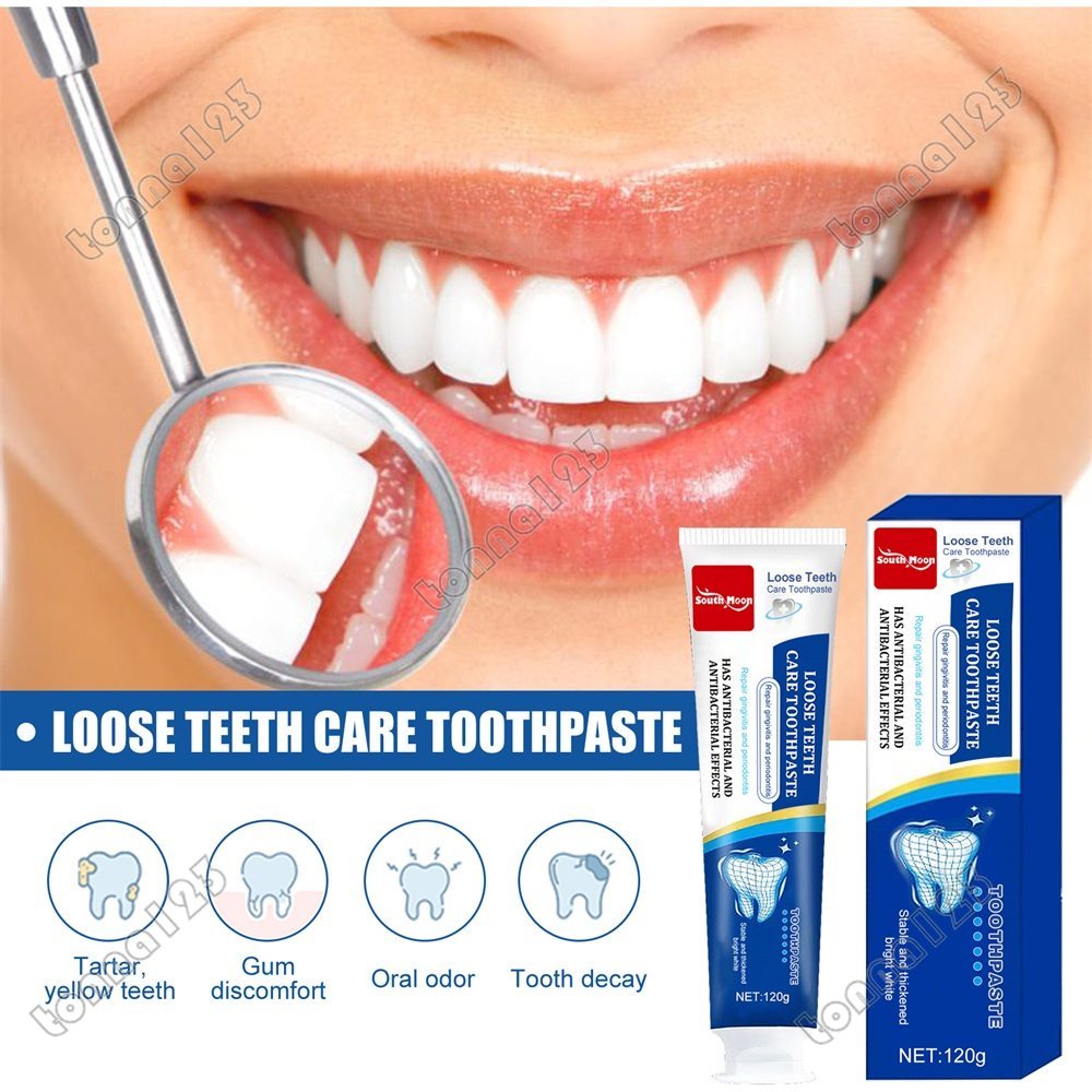 【Read Stock】Loose Teeth Care Toothpaste Gingival Fixation Curing Teeth ...