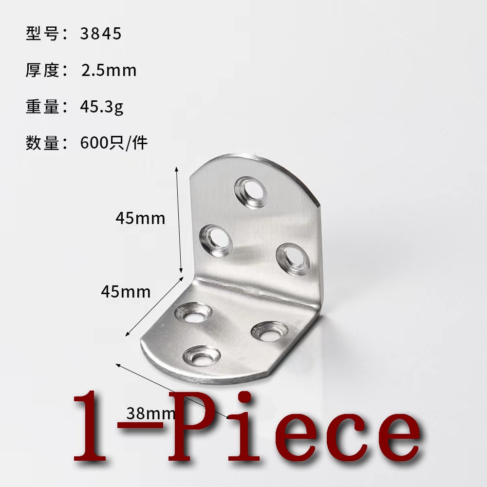 L-shape stainless steel right-angle-connecter connection strap corner ...