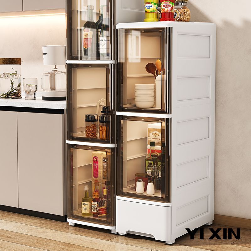 YIXIN 20/25cm Kitchen Narrow seam storage cabinet With Drawers Storage ...