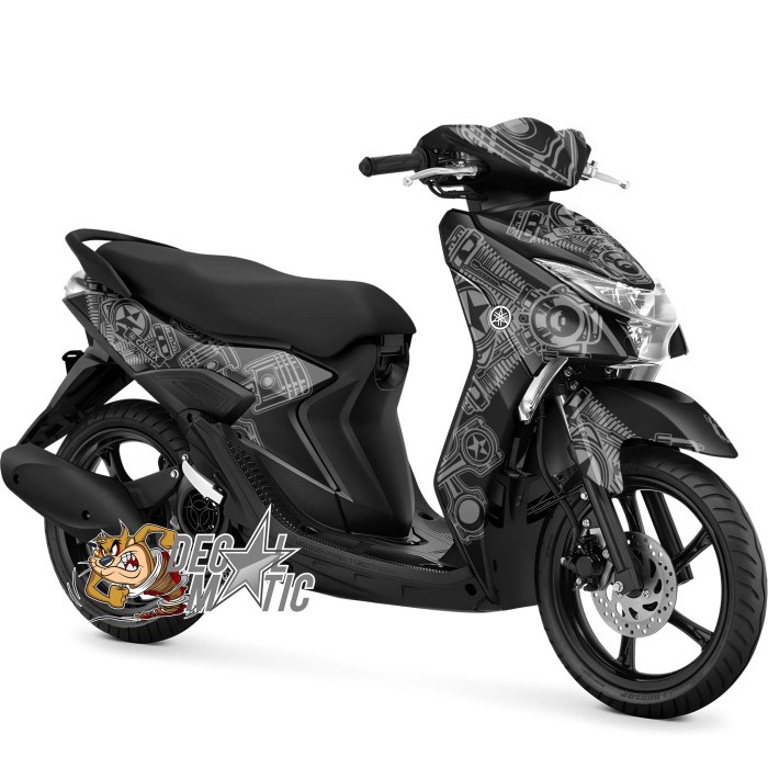 Full body Gear sticker full body Decal for Yamaha Mio Gear 125 Caltex ...