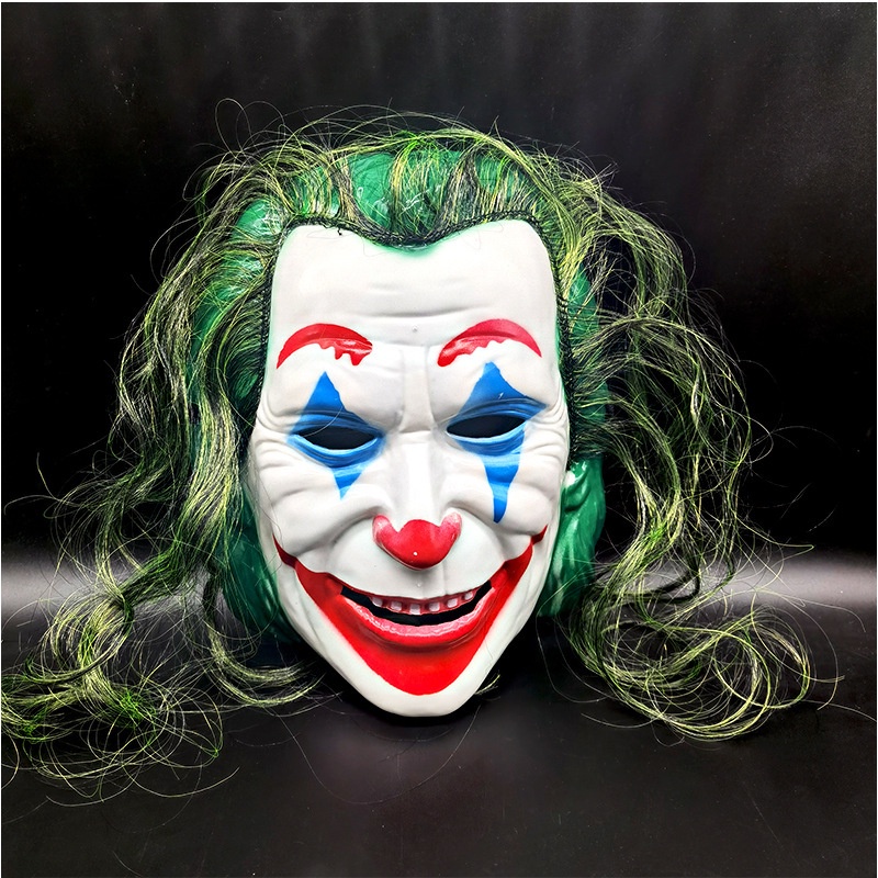 Joker Cosplay Masks Movie Joaquin Phoenix Kids Adult Clown Plastic Mask ...