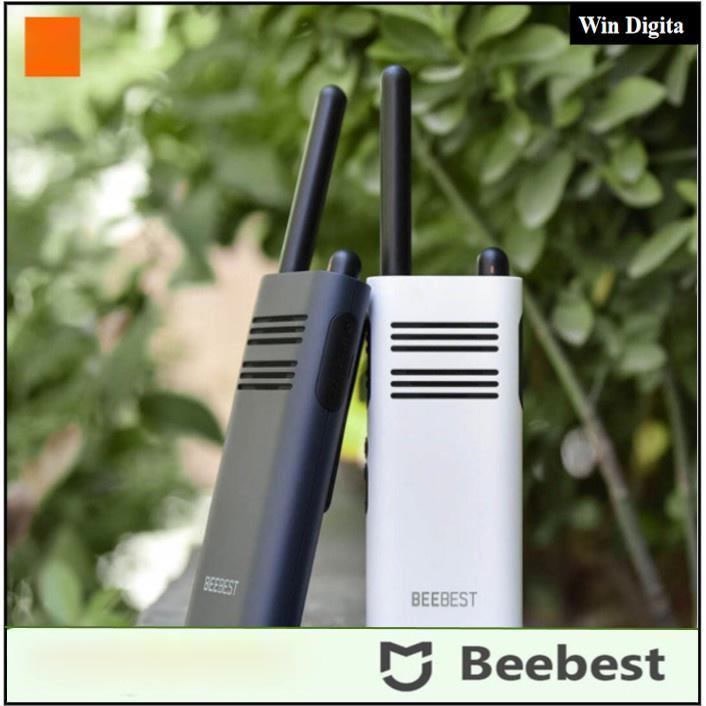 BeeBest A208 Handheld Walkie Talkies Portable Radio 5W 1-5KM Two Way Radio White 2000mAh/ Blue ...
