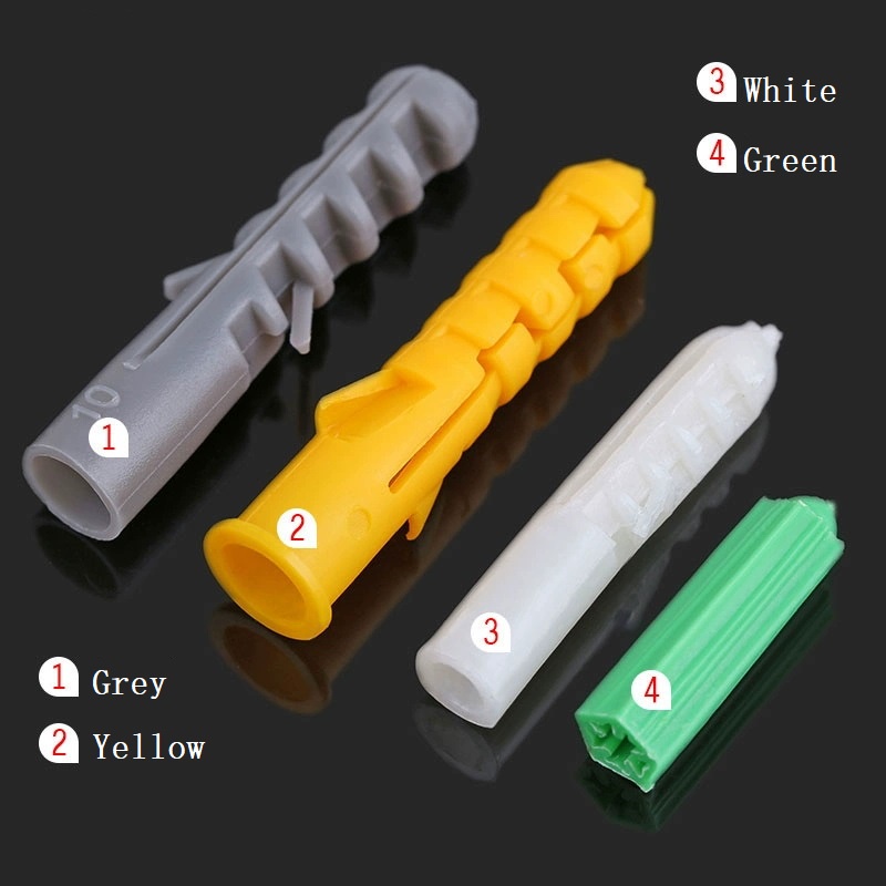 M4 M5 M6 M8 M10 M12 M14 Plastic Expansion Pipe Rubber Plug Wall Plastic ...