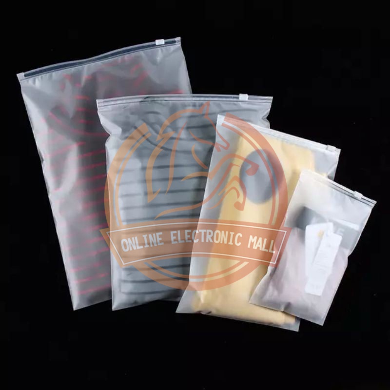 Bz Frosted Matte Ziplock Bag Packaging For Clothing Business Food