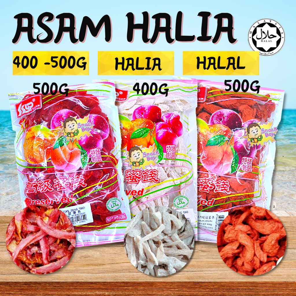PUTIH (400g - 500g) Various Types Of Sweet Halia Acid/Masin Halia/White ...