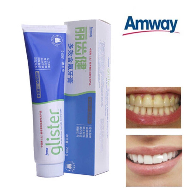 Amway Glister Toothpaste Multi-effect Fluoride 安利牙膏 Multi-effect Breath ...