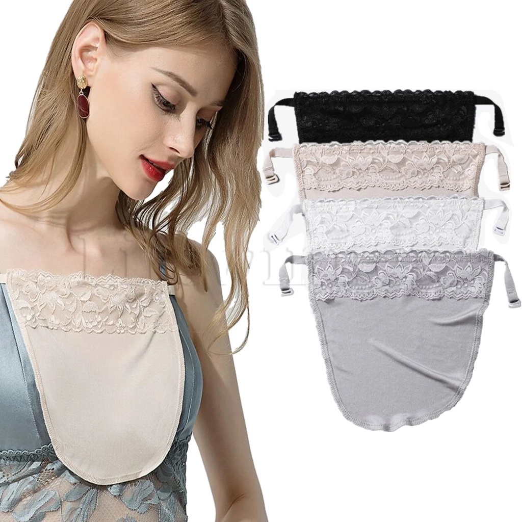 Insert Vest Tanks Invisible Easy Clip-on Lace Mock Camisole Bras Women ...