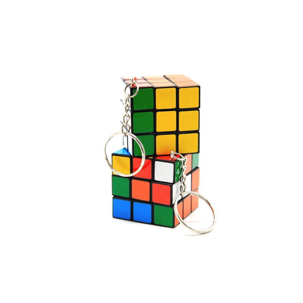 [SG Stock] Cute Mini 3x3 Rubik Cube Key Chain Toy Puzzle (ODO ...
