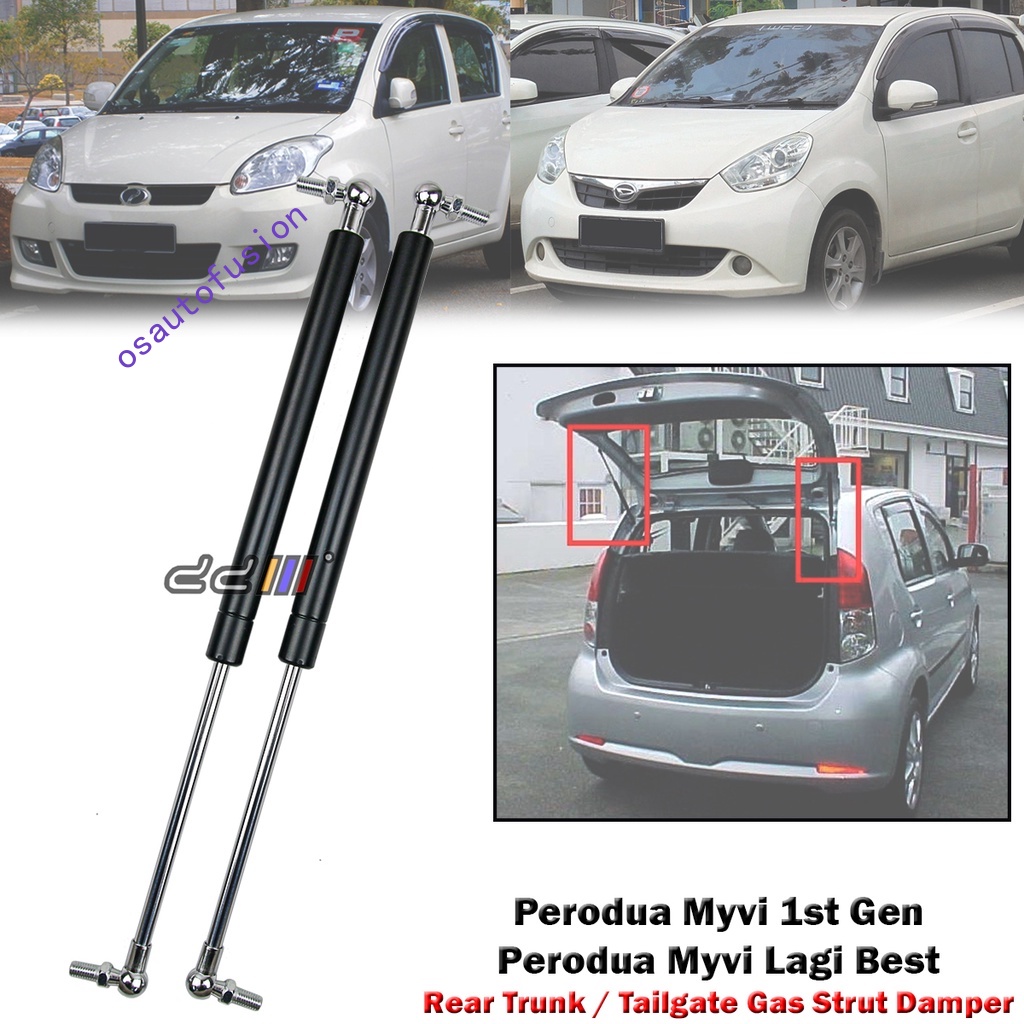 [1Pair] Rear Bonet Absorber For Myvi 2005-2017 Perodua Myvi DAIHATSU ...