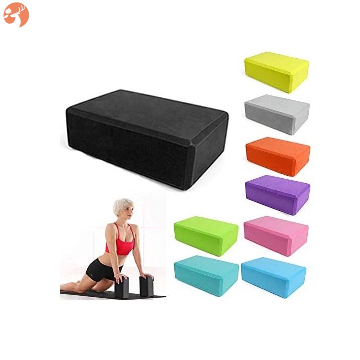 High density eva yoga brick dance practice soft open brick leg press ...