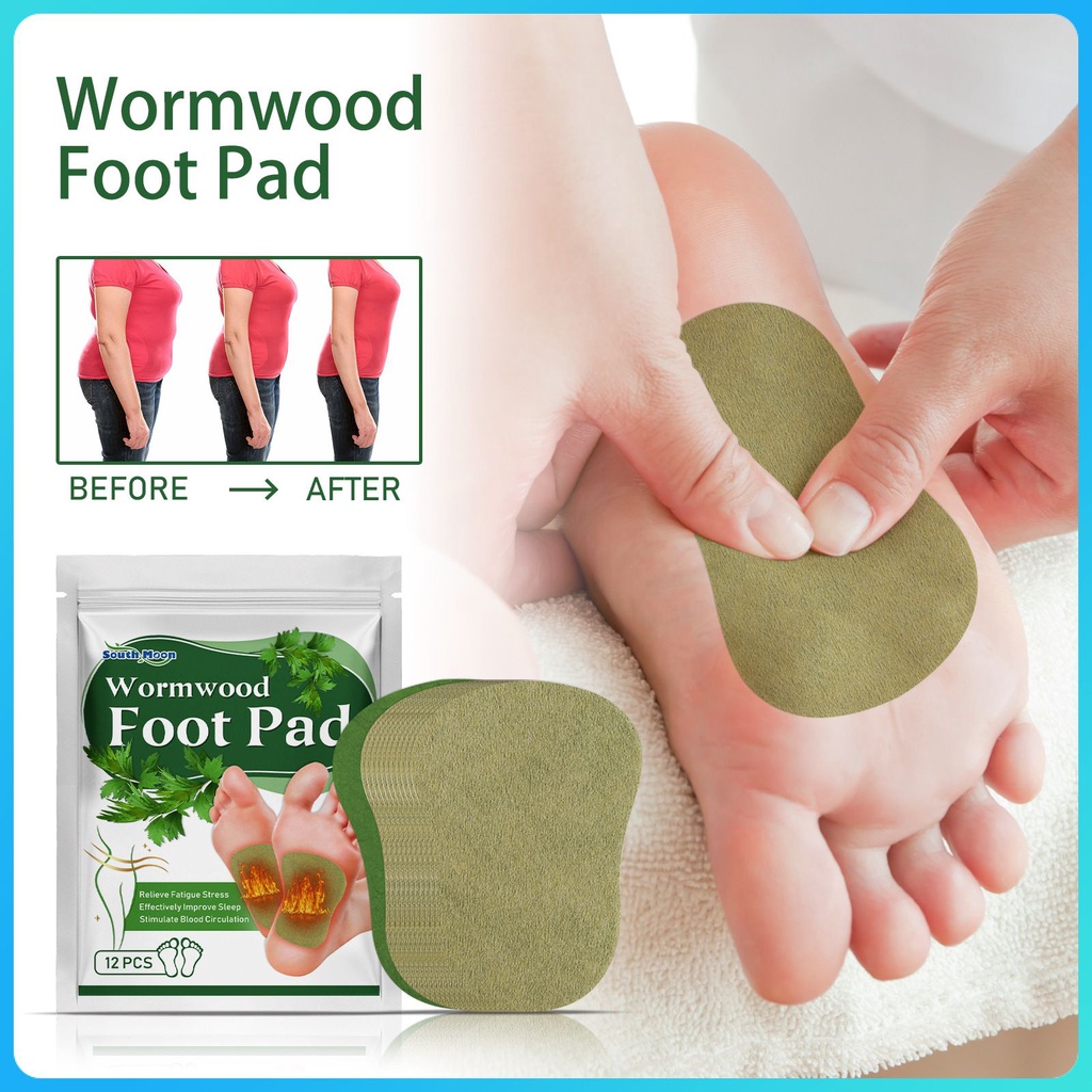 SOUTH MOON Slimming Body Detox Foot Pads Detox Ginger Foot Patch To ...