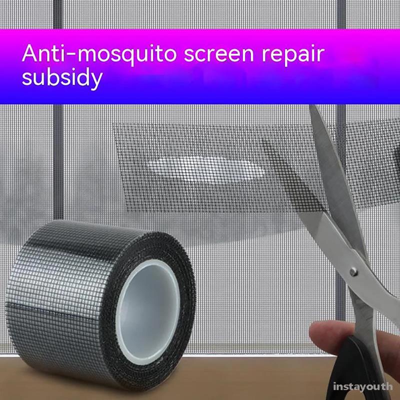 1 Rolls For Window Screen Repair Tape Door Screen Anti-mosquito Mesh ...