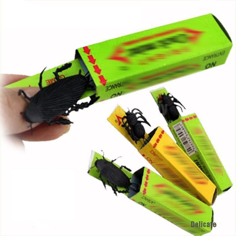 Ready stock🔥chewing gum cockroach prank toy prank fake cockroach ...