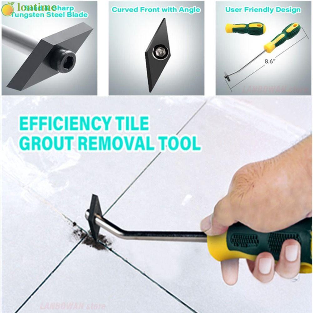 LONTIME Tile Grout Remover, Construction Tools Tiles Gap Cleaner ...