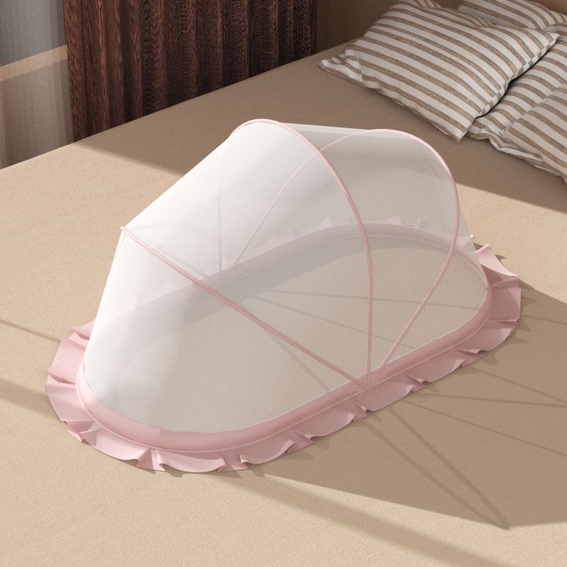 Baby Bed Mosquito Net Installation-Free Newborn Baby Mosquito Net Cover ...