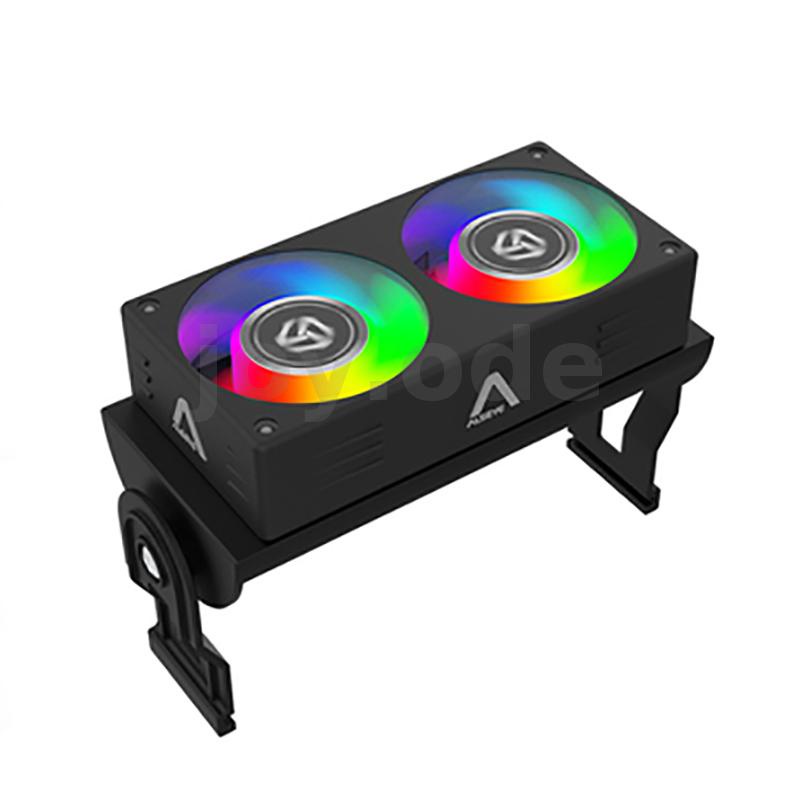 ALSEYE RAM Cooler Cooling Fan RGB Ram Memory Cooler with Dual 60mm Fan ...