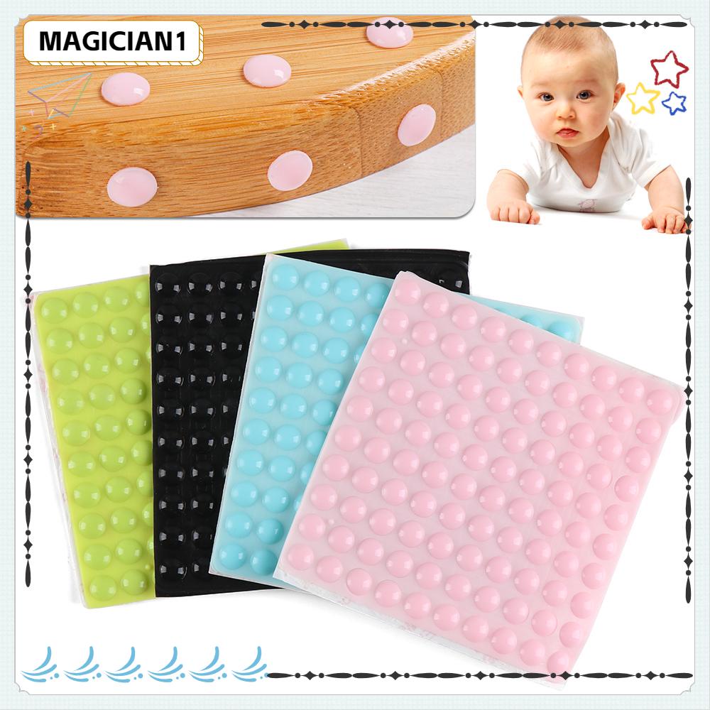 MAGIC 100PCS/Sheet Soft Buffer Sticker Furniture Accessories Gel Shock ...