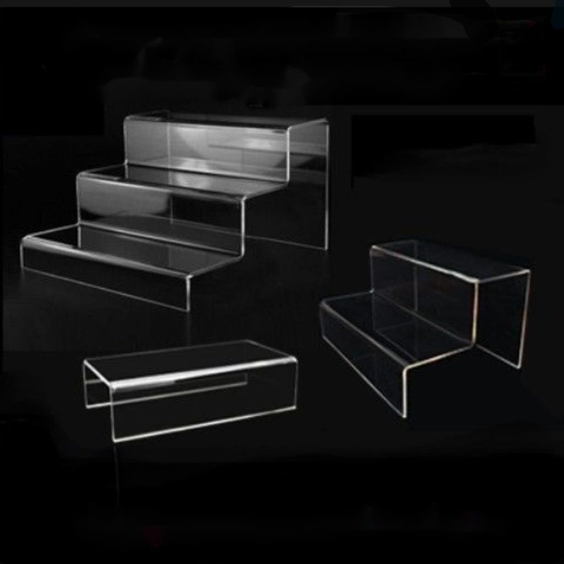 3MM Acrylic U Type Transparent Storage Rack Perfume Jewelry Display ...