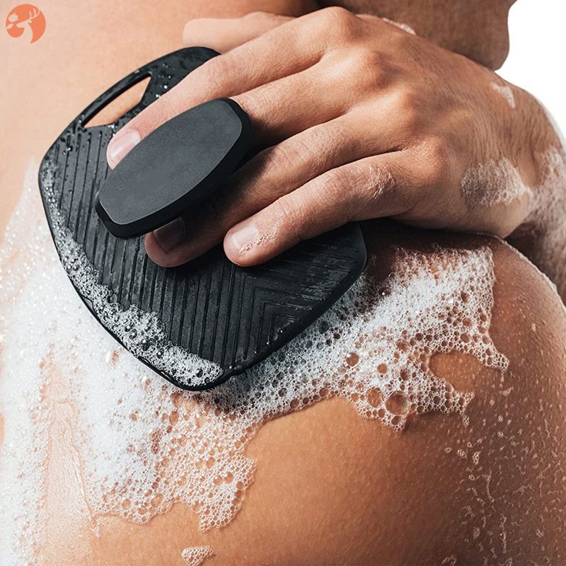 Soft Silicone Body Scrubber for Men,Premium Silicone Scrubber for ...