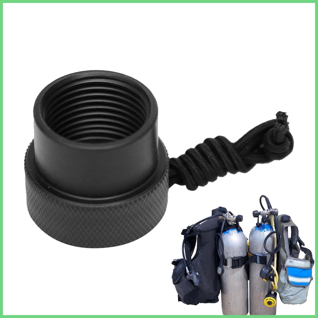 Scuba Tank Dust Cover Din Scuba Adapter With Gauge Rotating Lanyard ...