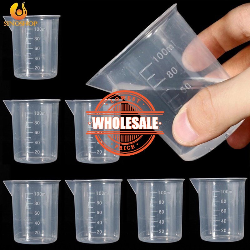 [Wholesale Price] 100ml Laboratory Transparent Volume Cup With Clear ...