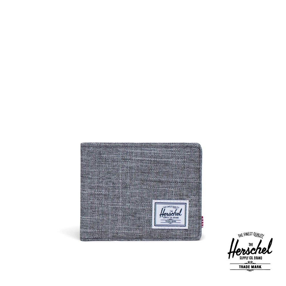 Herschel Roy Wallet - Raven Crosshatch | Shopee Singapore