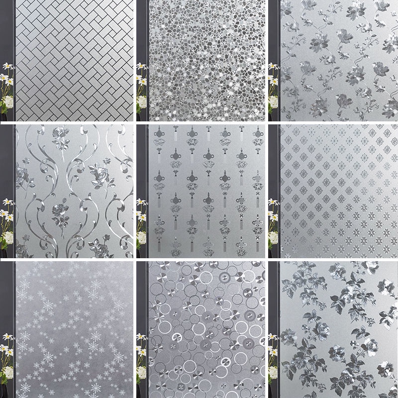 Sticker Cellophane Transparent Opaque Frosted Privacy Glass Sticker ...