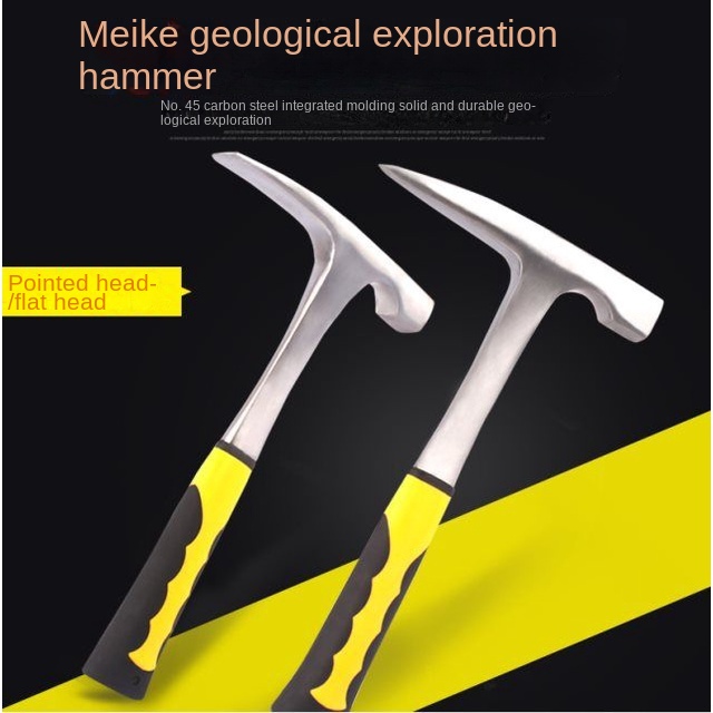 Professional Geological Hammer Exploration Hammer Multi-Functional ...