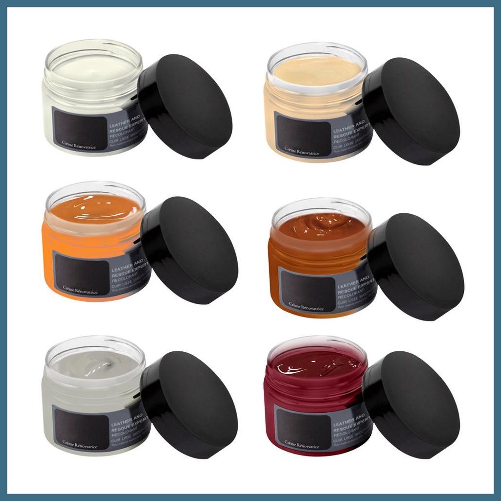 Leather-Recoloring-Balm Natural Waxes Condition Re-color and Polish ...