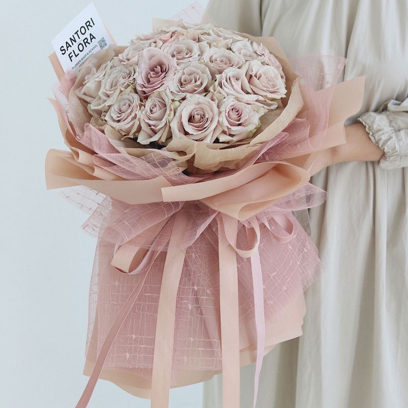 Candy Color Wrapping Paper Matte Paper Waterproof wrapper For Bouquet ...