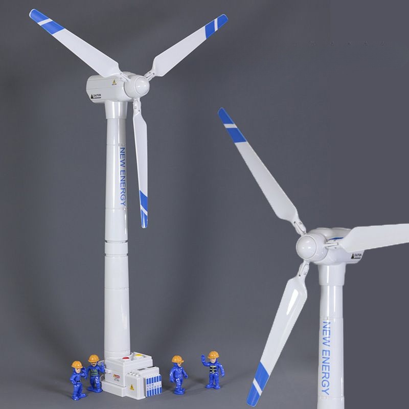 [Spot fast delivery] Wind power windmill toy children's spring back ...