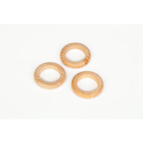 GRAPAT Rings x 3 Natural wood | Shopee Singapore