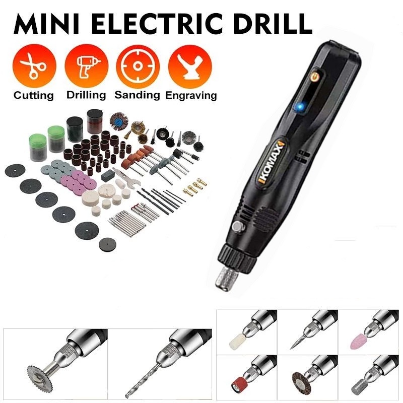 Mini Engraving Polishing Drill EU Plug Micro Rotary Tool Engraver Pen ...