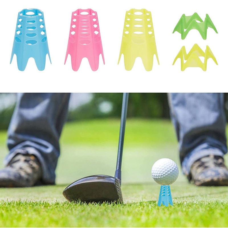 18 Pcs Golf Simulator Tees Indoor Golf Tees Plastic Golf Tees Practice ...