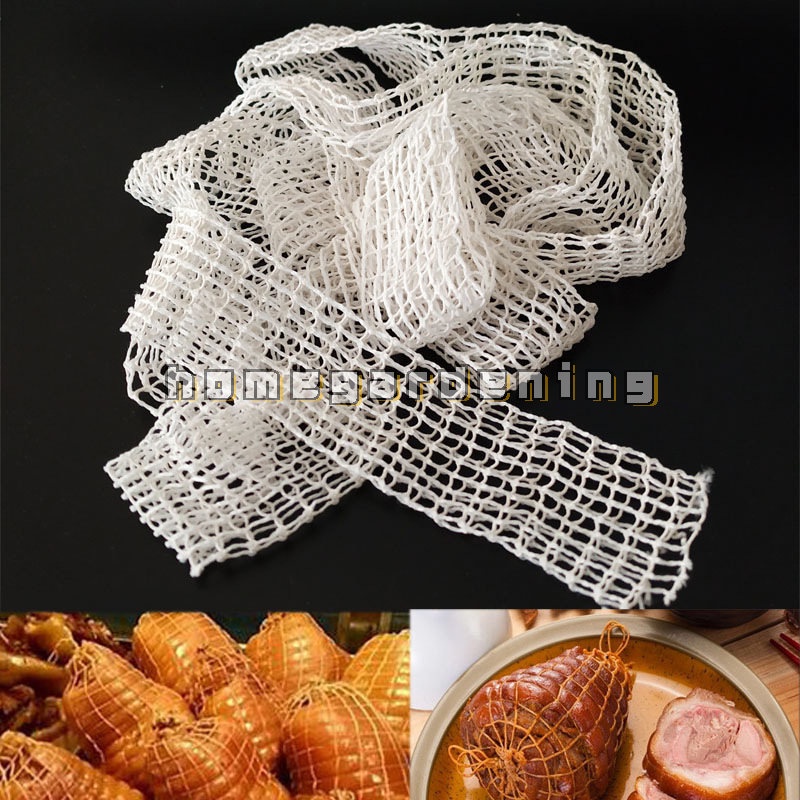 1/2.75Meters Meat Netting Roll Elastic Ham Sausage Net Butcher's String ...