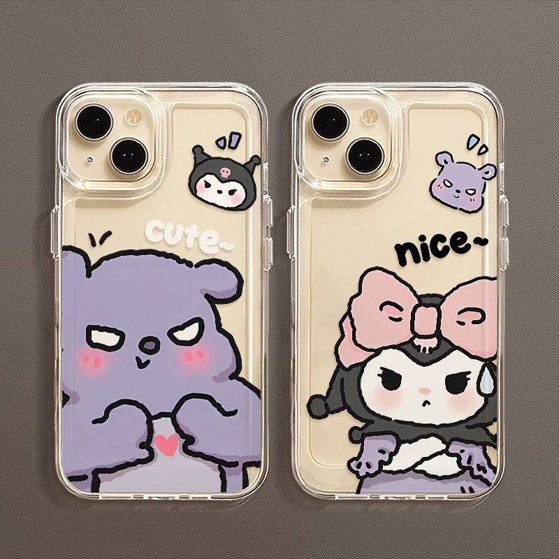 Cartoon Transparent Soft TPU Case for iPhone 14 Pro Max 14 Plus 14 13 ...