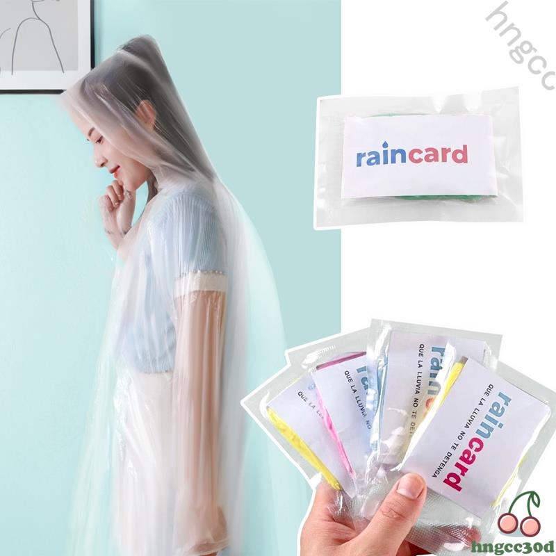 Adult Children Disposable Raincoat Portable Card Vacuum Compression ...