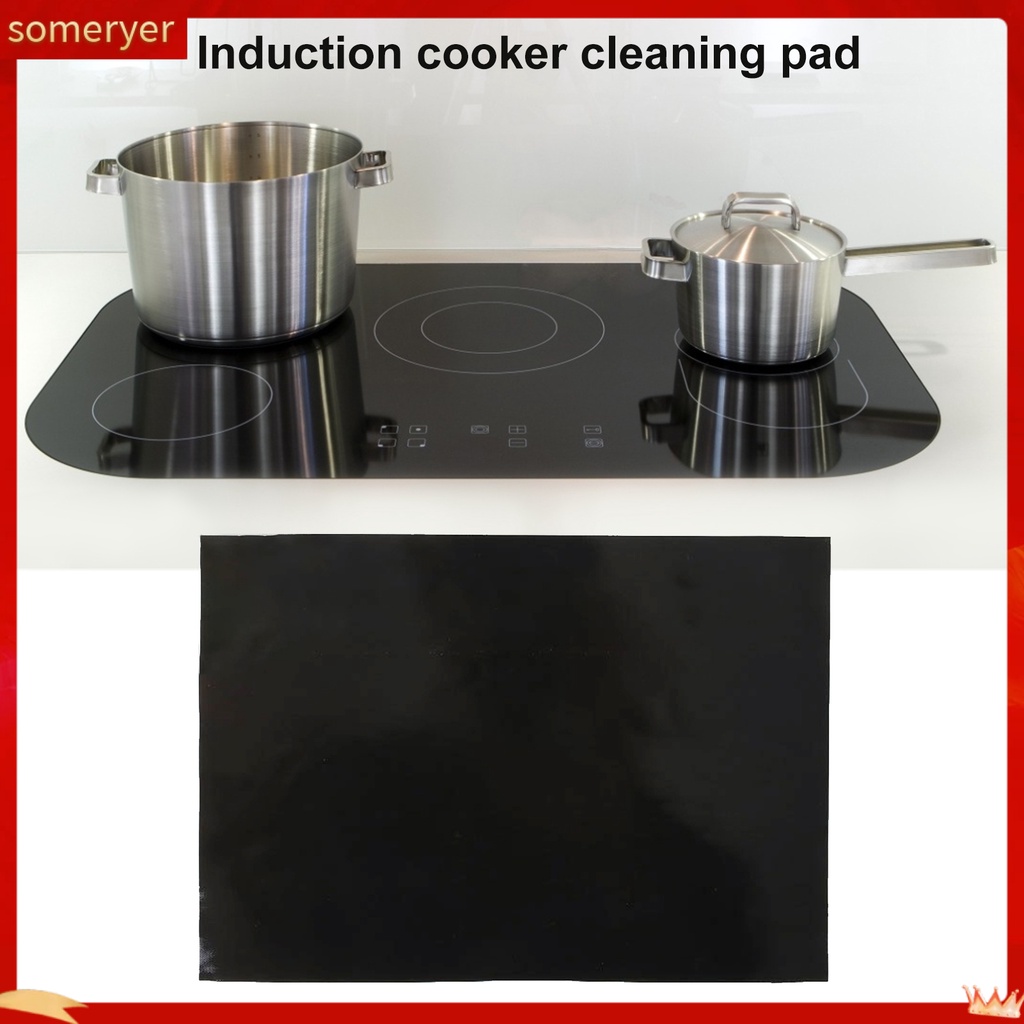 [someryer] Mat Non-Slip Heat Insulated Silicone Induction Cooker Pad ...