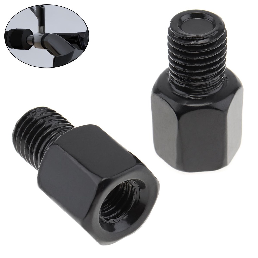 8mm to 10mm Clockwise and Counterclockwise Motorcycle Rearview Mirror ...