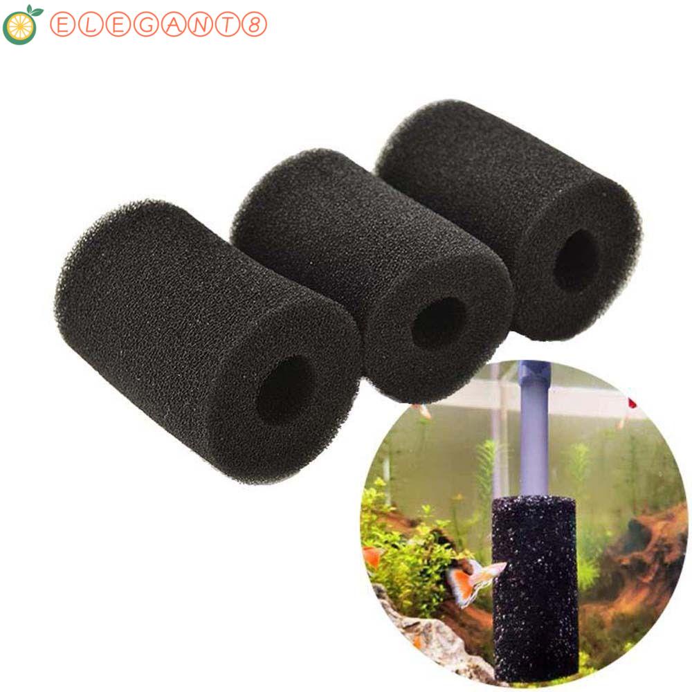 AELEGANT Filter Sponges 5Pcs Black Biochemical Fish Tank Aquarium For ...