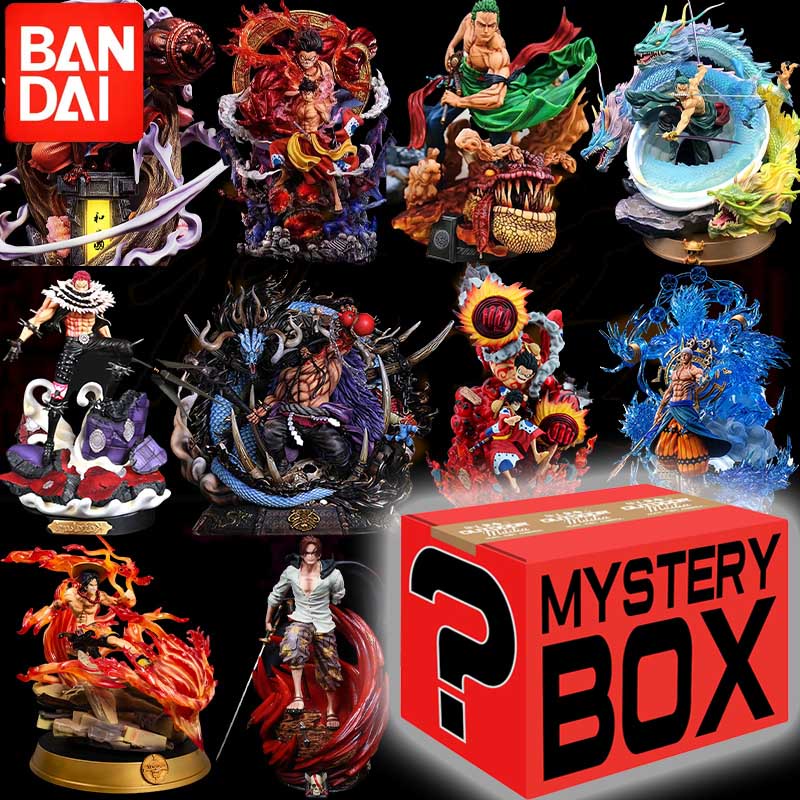 One Piece Mystery Box Figure Blind Box Pvc Anime Luffy Zoro Modal ...