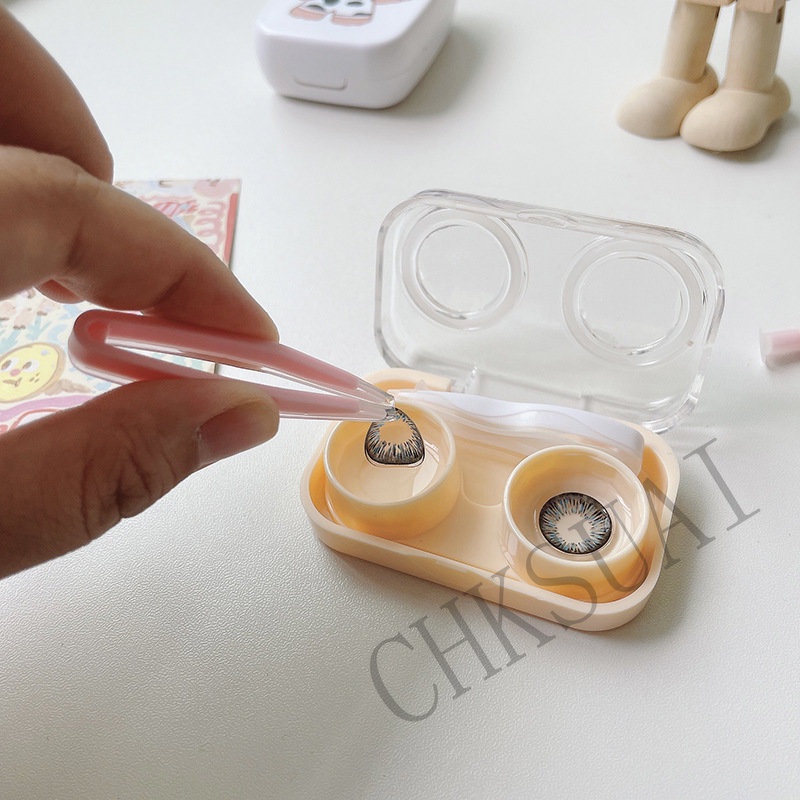 Lens Wear Tool Tweezer - Mica Box and Plastic Box | Shopee Singapore