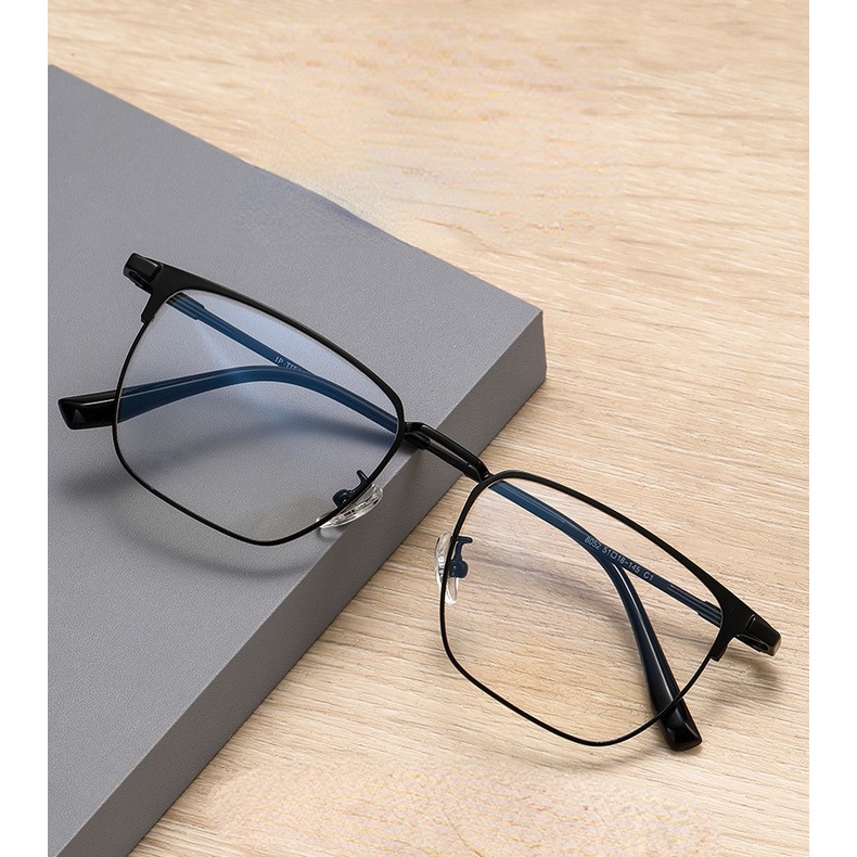 [+100°~+400°] new photochromic reading glasses men's anti-blue light ...