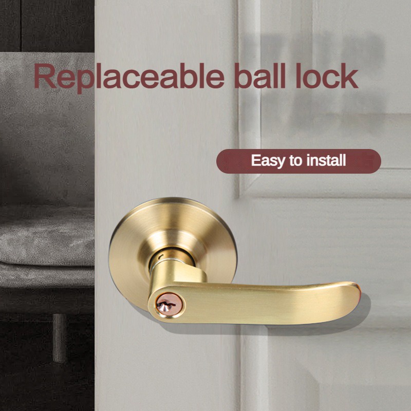【SG STOCK】Heavy Duty Aluminum Privacy Lock -Bedroom/Bathroom Door Lock ...