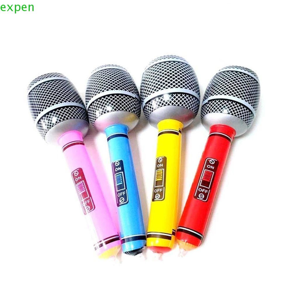 EXPEN Microphone Balloons Funny Balloons for Swimmig Pool Blow Up Boy ...